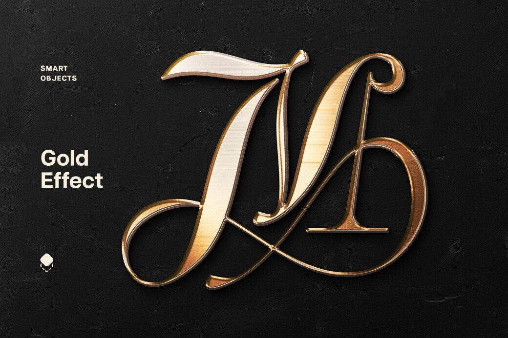 Metal Effect Logo