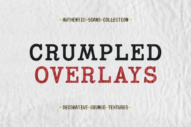 Crumpled Paper Textures Collection