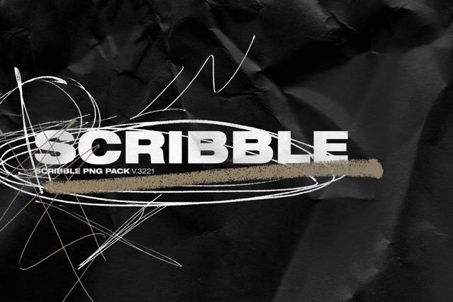 Scribble v3221 | 90 PNGs
