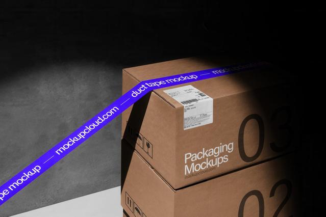 Box Packaging Mockup