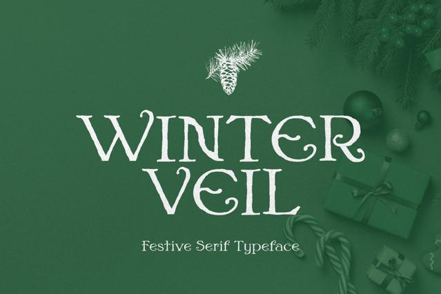 Winter Veil - Festive Serif Typeface