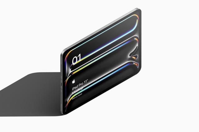 iPad Pro 11 Mockup Isometric Stand