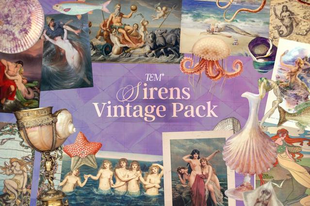 Sirens — Vintage Graphics Pack