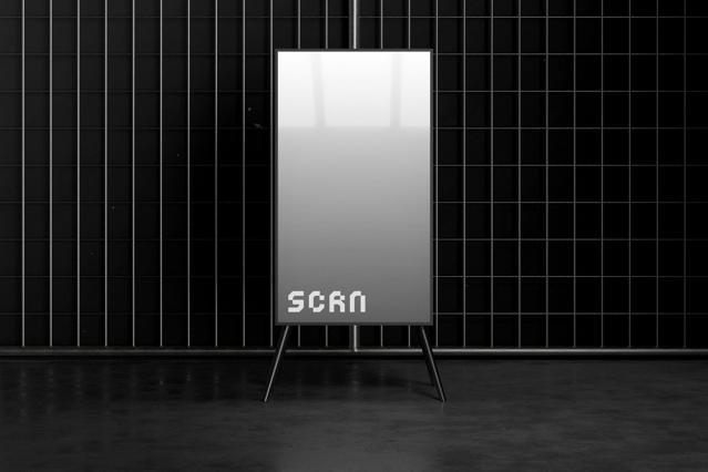 Download 9:16 Glowing Screen Mockup