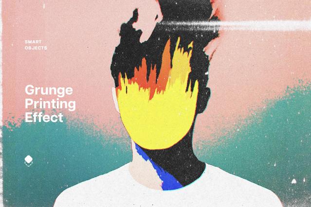 Grunge Print Effect