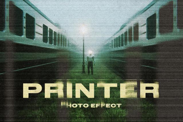 Printer Photo Effect