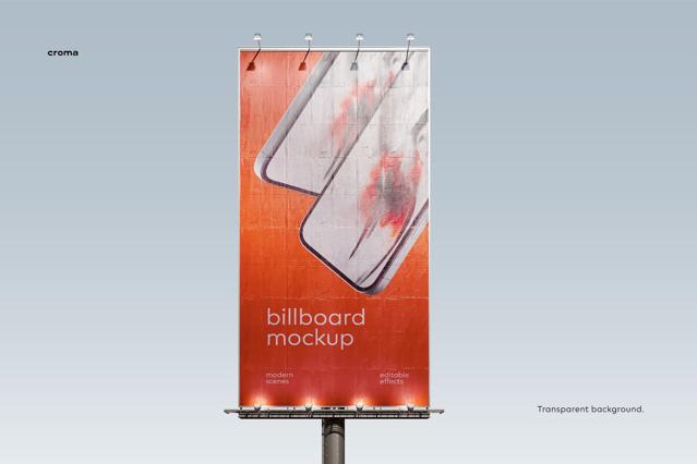 Minimal Billboard Mockup