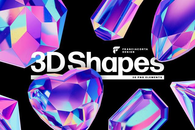 Crystals Collection | 3D Objects