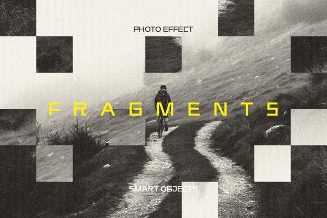 Vintage Fragments Photo Effect