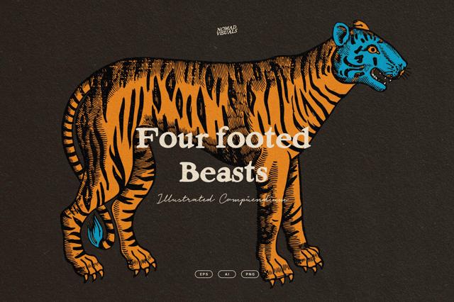 Four Footed Beasts and Animals