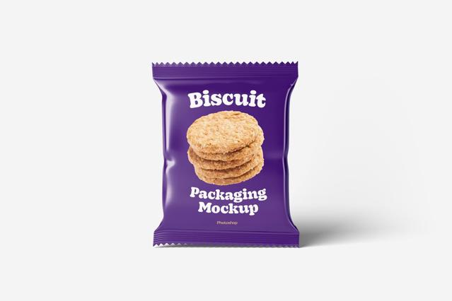 Biscuit Packaging Mockups