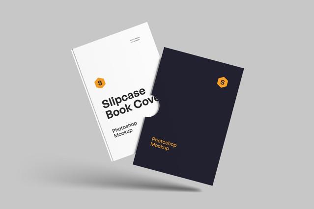 Slipcase Book Cover Mockups