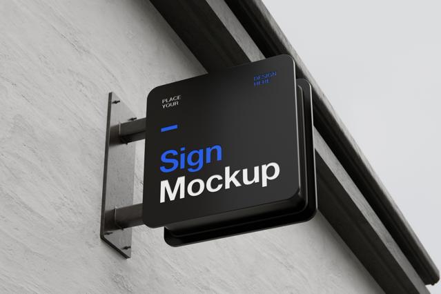 Outdoor Sign Mockup